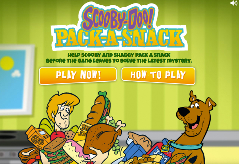 Scooby-Doo Pack-A-Snack Game – Technica Creative